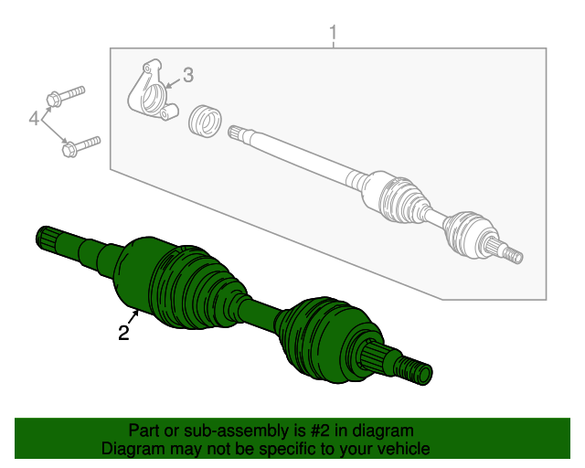 2020-2023 GM Shaft 84990737 | AutoNationParts.com