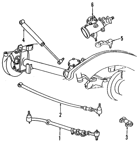 Steering Gear & Linkage for 1997 Dodge Ram 2500 | Mopar Parts