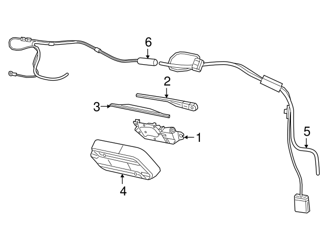 2018-2020 Jeep Wrangler Wiper Motor 68362084AB | TascaParts.com