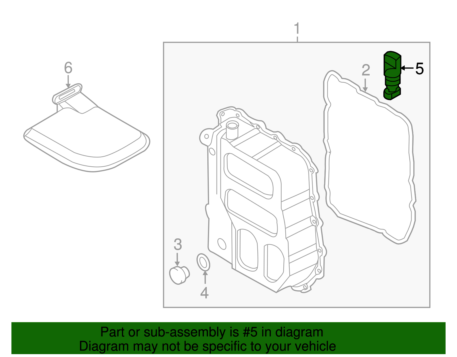 45284-3B010 - Side Cover Eye Bolt 2015-2025 Kia | Kia Cheap Parts