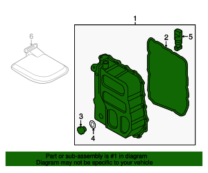 2011-2022 Kia Trans Pan 45280-3B011 | OEM Parts Online