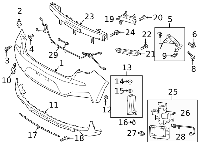 2019-2020 Hyundai Elantra GT Under Cover 86691-G3700 | OEM Parts Online