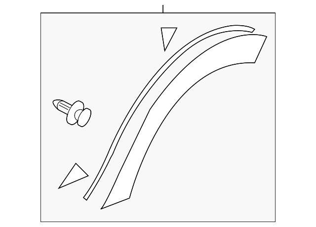 2013-2017 Subaru Wheel Flare 91112FJ121 | Subaru Parts Store