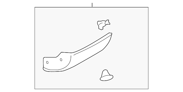 2019-2023 Chevrolet Side Body Trim Protector 84621833 | GMPartsDirect.com