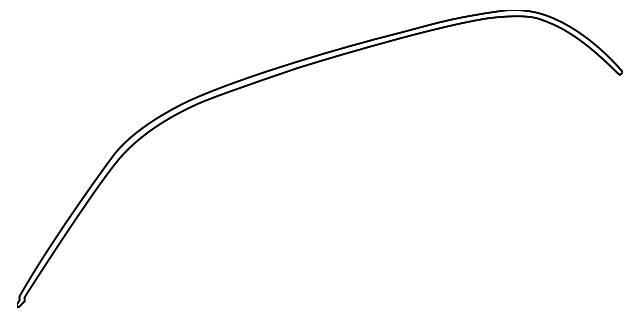 212-690-18-80 - Trim Molding 2011-2016 Mercedes-Benz | Mercedes-Benz ...