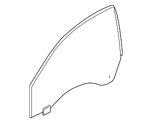 Genuine BMW 51-33-7-955-244 | Door Glass | FREE Shipping on Most Orders ...