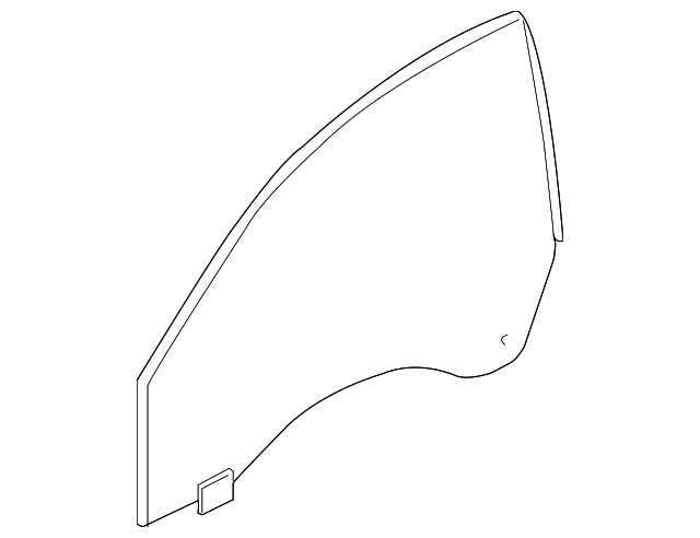 Genuine BMW 51-33-7-955-244 | Door Glass | FREE Shipping on Most Orders ...