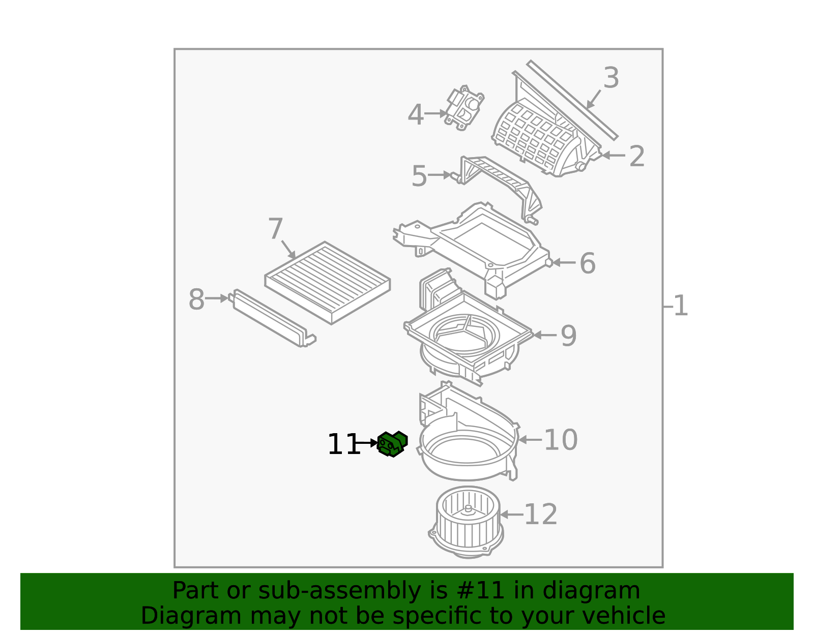 2019-2024 Hyundai HVAC Blower Motor Control Module 97235-J3000 ...