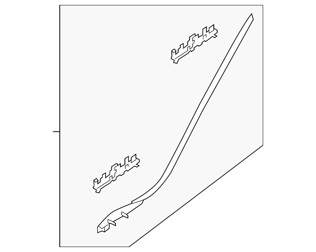 31448939 - Pillar Molding - 2019 2020 Volvo XC40 | Volvo OEM Parts Direct
