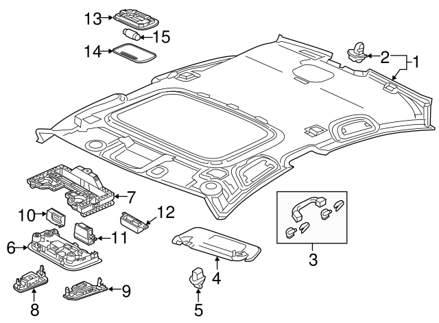 39180-TX6-A01 - Navigation Microphone 2013-2015 Acura ILX | Group 1 ...