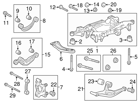 Suspension, Springs & Related Components for 2011 Saab 9-5 | Saab Parts ...