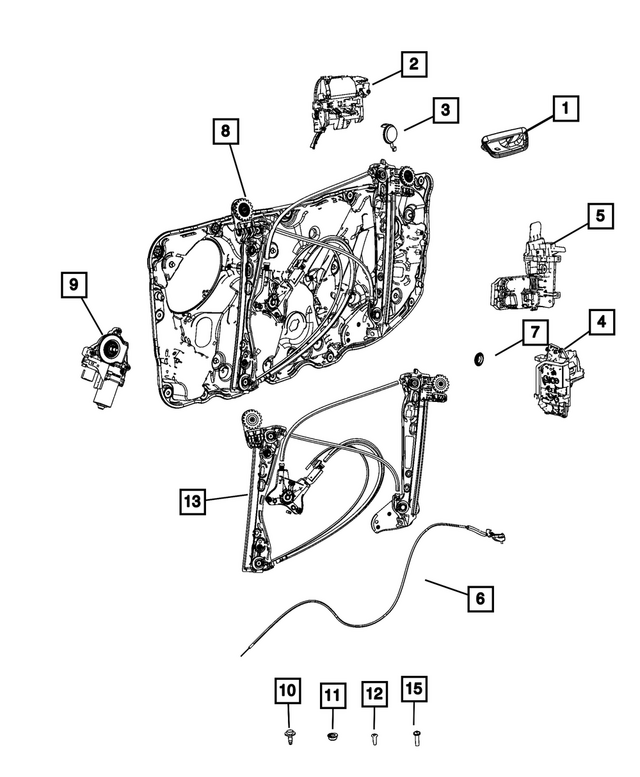 2024 Dodge Charger Daytona Latch Presenter, Left 68687595AA | Canada ...