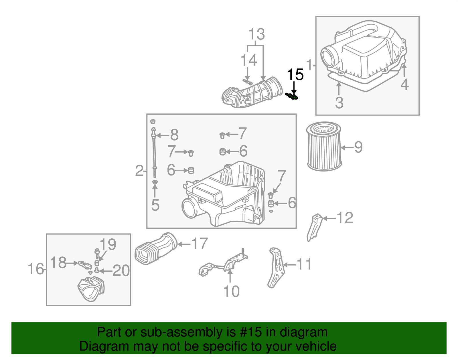2002-2008 Acura Air Intake Temp Sensor 37880-PLC-004 | Retail ...