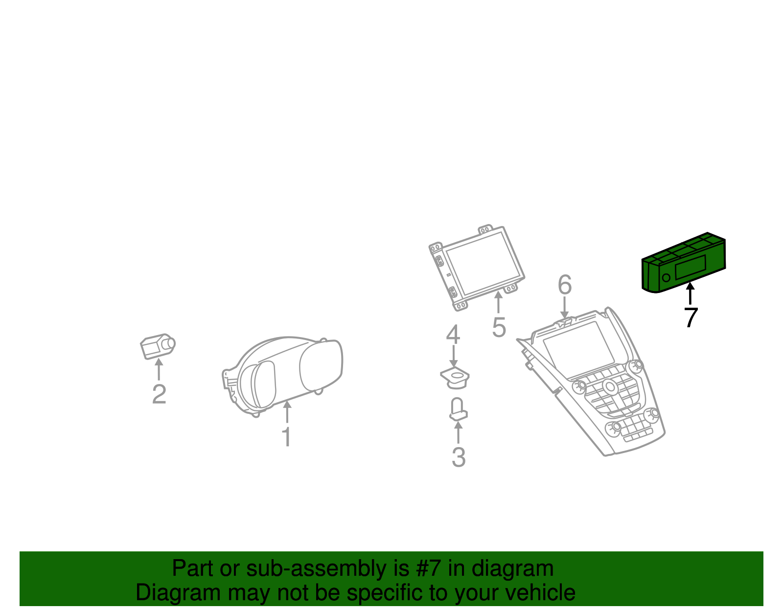 13591309 - Heating and Air Conditioning Remote Control 2012-2017 GM ...