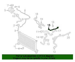 31368540 - Connector Hose - 2016-2021 Volvo | Volvo OEM Parts Direct