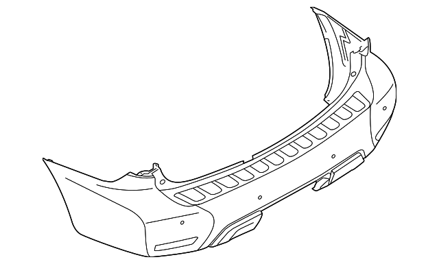 2017-2020 Nissan Armada Bumper Cover 85022-5ZW0H | Nissan Parts Store