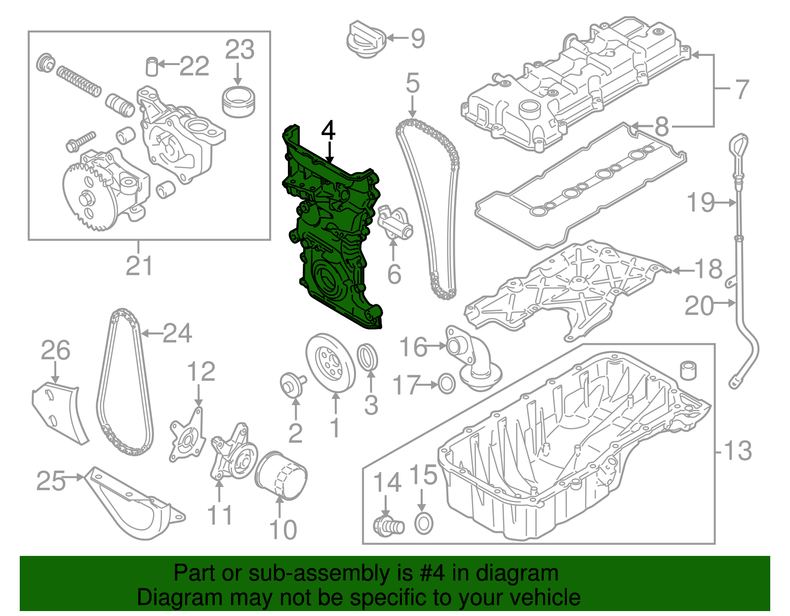 2009-2013 Suzuki | 2009-2013 Suzuki - Front Cover | 11380-54L01 | World ...