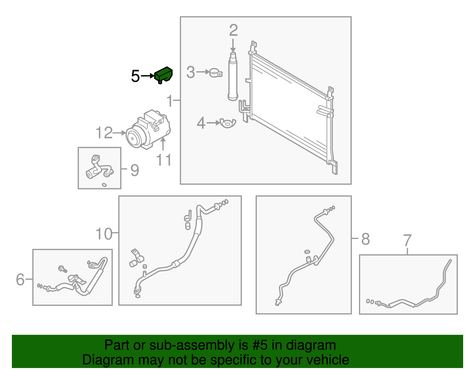 2003-2025 Nissan Ambient Temp Sensor 27722-3VA0A | OEM Parts Online