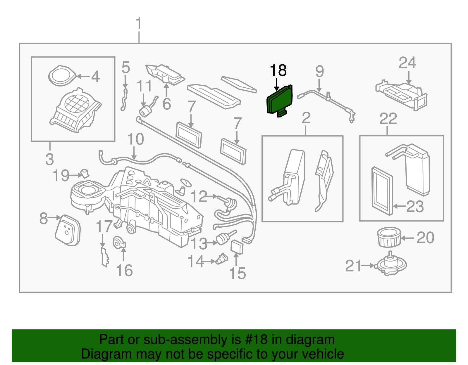 Genuine OEM Ford Part - Vacuum Reservoir F65Z-19A566-AA | Genuine OEM ...