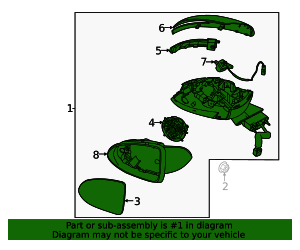 2020-2023 Hyundai Sonata Mirror Assembly 87620-L5020 | OEM Parts Online