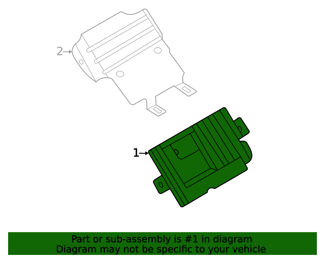 Genuine OEM Control Module Part# LR139840 Fits 2021-2023 Land Rover: Up ...