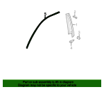 2013-2019 Mercedes-Benz Frame Trim 166-725-52-00 | MB Parts Center