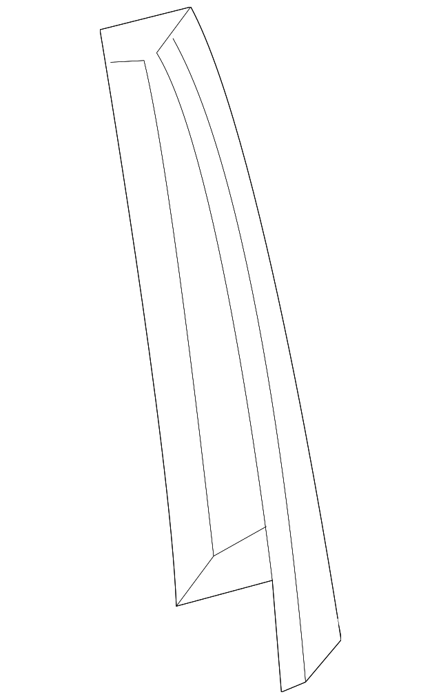 Mercedes-Benz OEM Applique Part# 166-690-00-87 | OEM Vehicle Parts