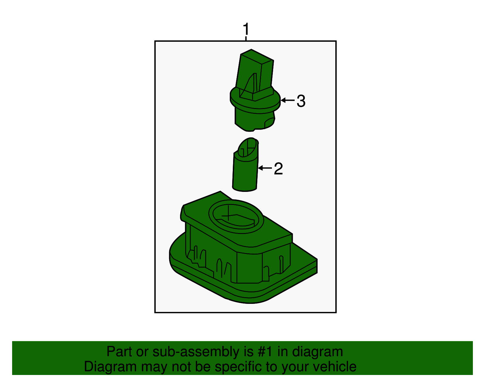 2016-2025 Kia | License Lamp | 92501-D4000 | Kia Auto Parts