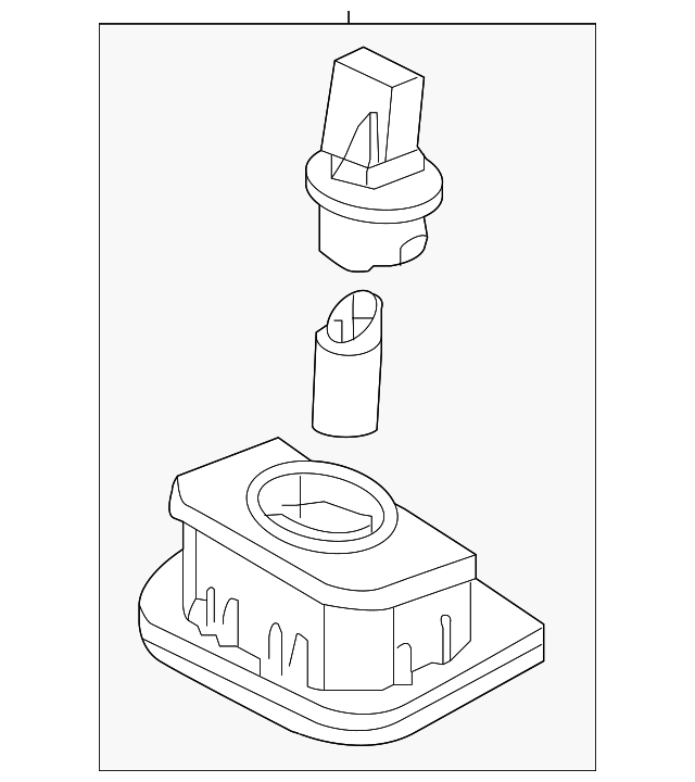 92501-D4000 - License Lamp 2016-2025 Kia | Kia.Parts Store