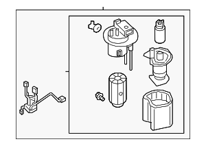 31110-D5500 - Fuel Pump 2016-2020 Kia Optima | Kia.Parts Store