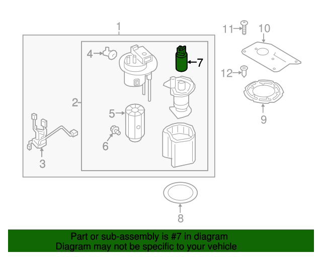 2016-2024 Kia Fuel Pump 31111-C2500 | OEM Parts Online