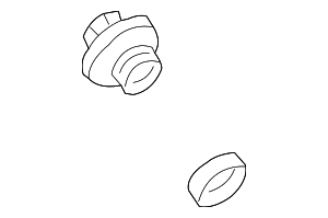 2009-2013 Porsche Fuel Tank Cap - Aluminum Look 997-201-980-00 | OEM ...