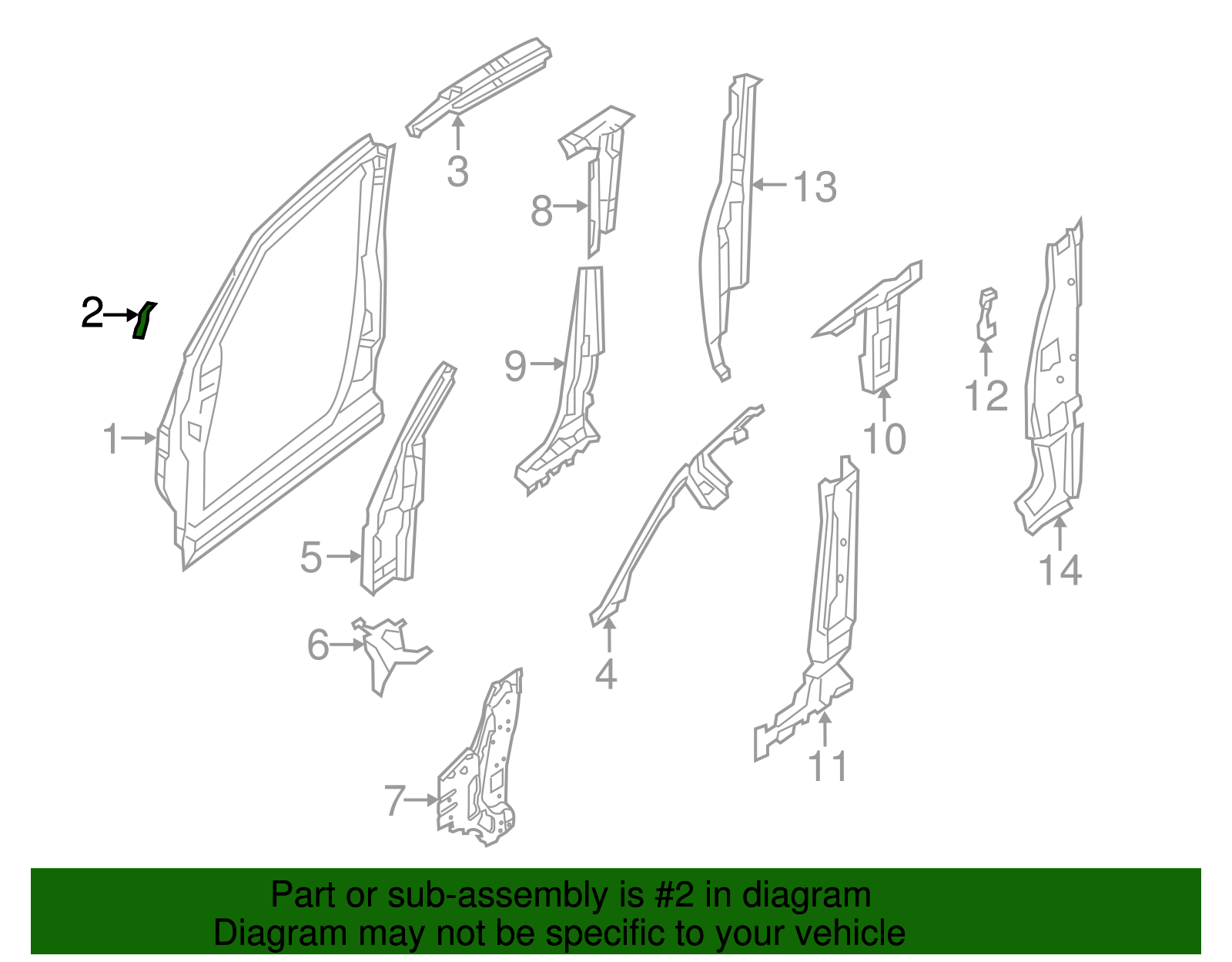2012-2021 Nissan Aperture Panel Bracket G6290-1PAMA | Sullivan Brothers ...