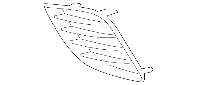 2014-2016 Toyota Corolla Cover Fog Lamp - DRIVERS SIDE 81482-02320 ...