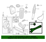 HC3Z-3A360-D 2017-2022 Ford Radius Arm | Fairway Ford Parts
