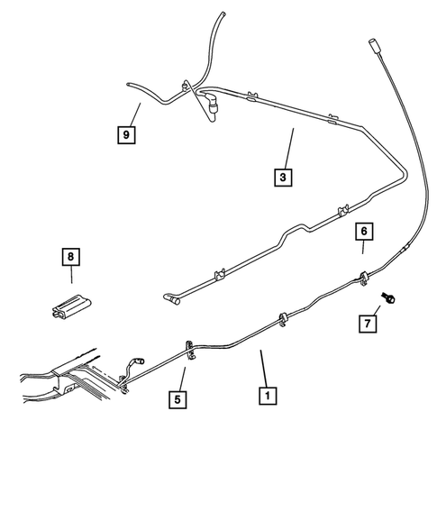 Fuel Lines for 2001 Dodge Ram 3500 | Mopar eStore