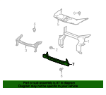 25796740 - OEM GM Lower Tie Bar | GMPartsCenter.net | GM Parts Center