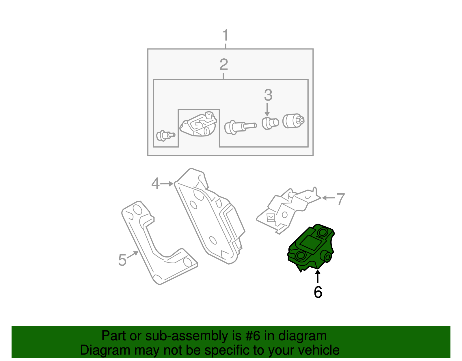 2004-2012 Acura Tire Pressure Sensor 39360-S9V-A01 | Acura Parts Now