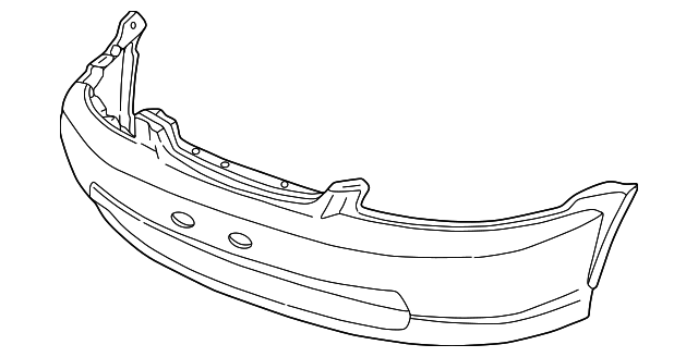 1999-2000 Honda Civic Bumper Cover 04711-S01-A01ZZ | Honda Zone Parts
