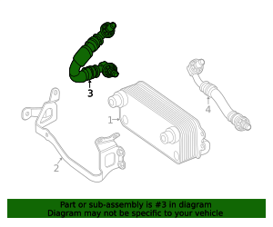 000-270-37-00 - Automatic Transmission Oil Cooler Hose Assembly 2018 ...