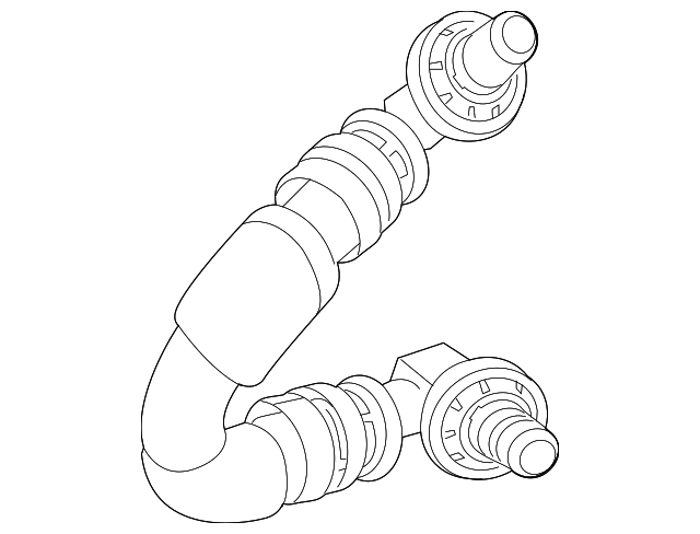 000-270-37-00 - Automatic Transmission Oil Cooler Hose Assembly 2018 ...