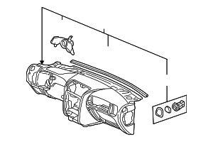 2005 GM Panel Asm Inst *Gray D 15141389 | TascaParts.com
