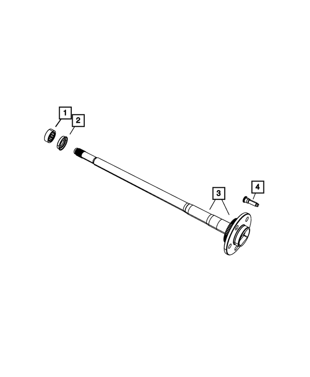 2004-2021 Mopar Axle Drive Shaft Seal 52111198AB | My Mopar Parts