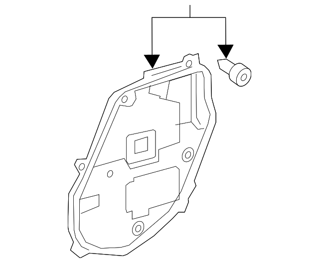 2016-2022 Toyota Door Water Deflector 67832-47100 | Toyota Parts Center