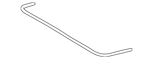 000000-000734-64 - Engine Coolant Overflow Hose 1990-2008 Mercedes-Benz ...