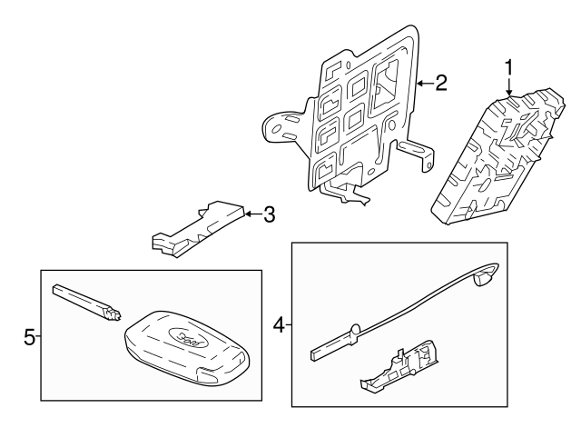 HU5Z-15604-CN - Control Module - 2018-2021 Ford EcoSport | Lasco Auto Parts