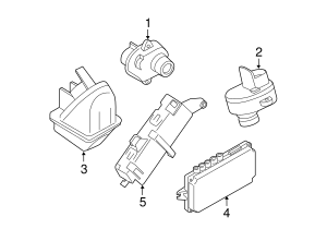 2012-2020 BMW Bracket, control unit 66539232797 | AutoNationParts.com