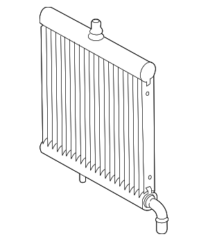 LR181521 - Auxiliary Radiator - 2013-2024 Land Rover | Land Rover Lake ...