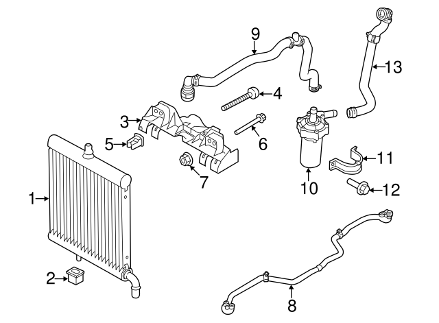 Genuine OEM Connector Hose Part# LR115163 Fits 2013-2022 Land Rover: Up ...