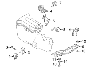 2000-2004 Kia Side Mount 0K2C1-39040A | TascaParts.com